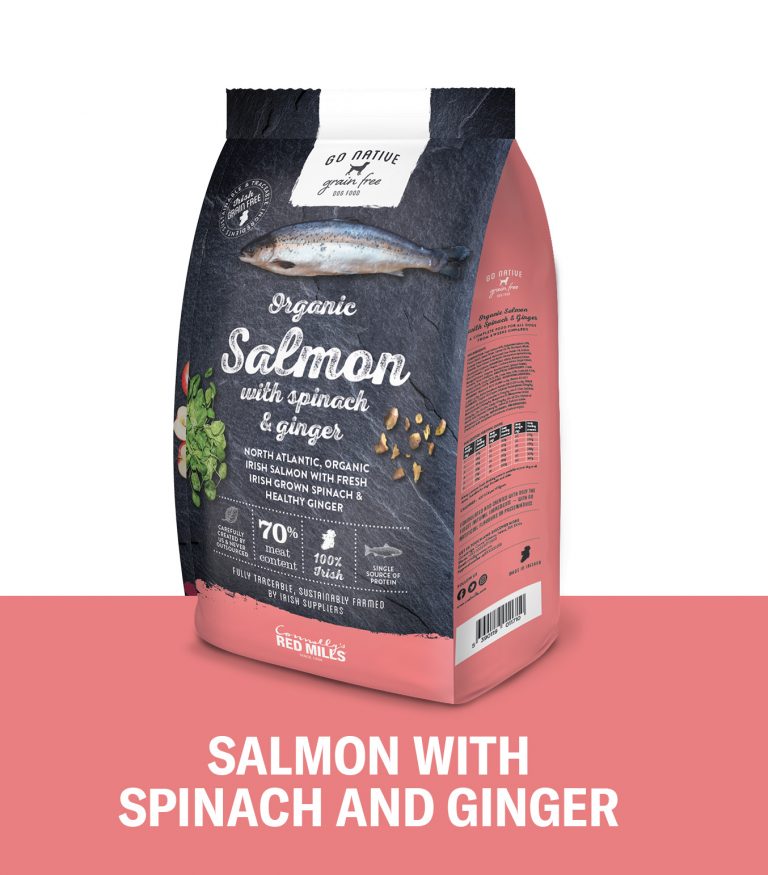 Comida para perros Go Native Salmon, Spinach & Ginger