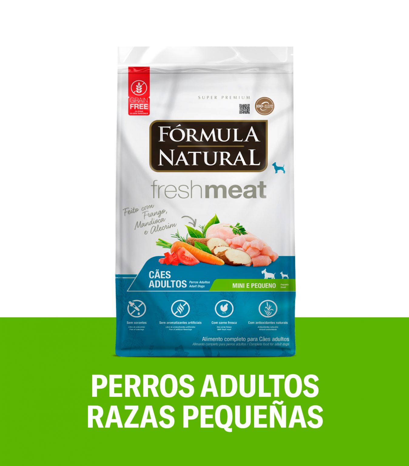 Comida para perros adultos raza pequeña Fórmula Natural