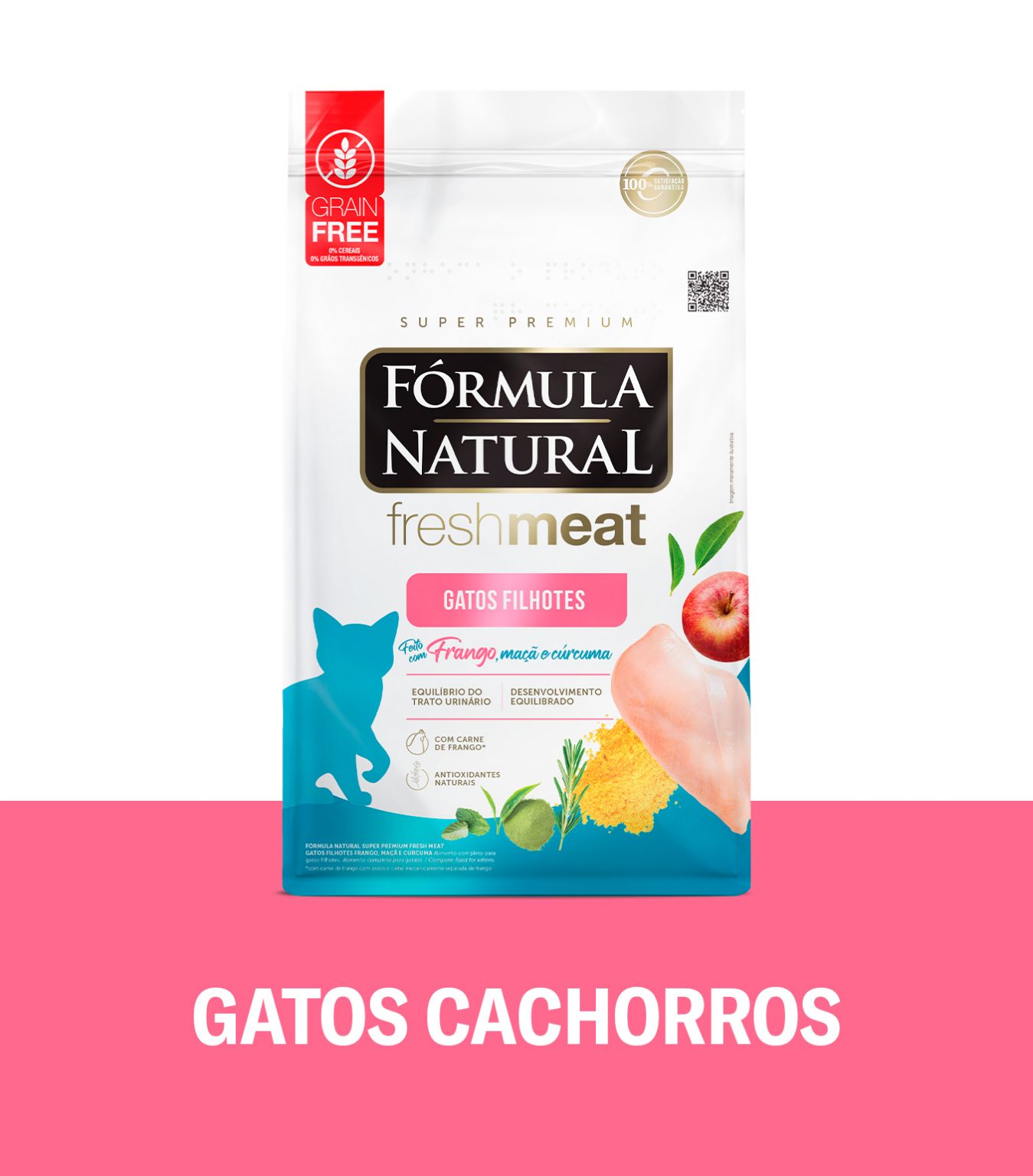 Comida para gatos cachorros Fórmula Natural | 1kg